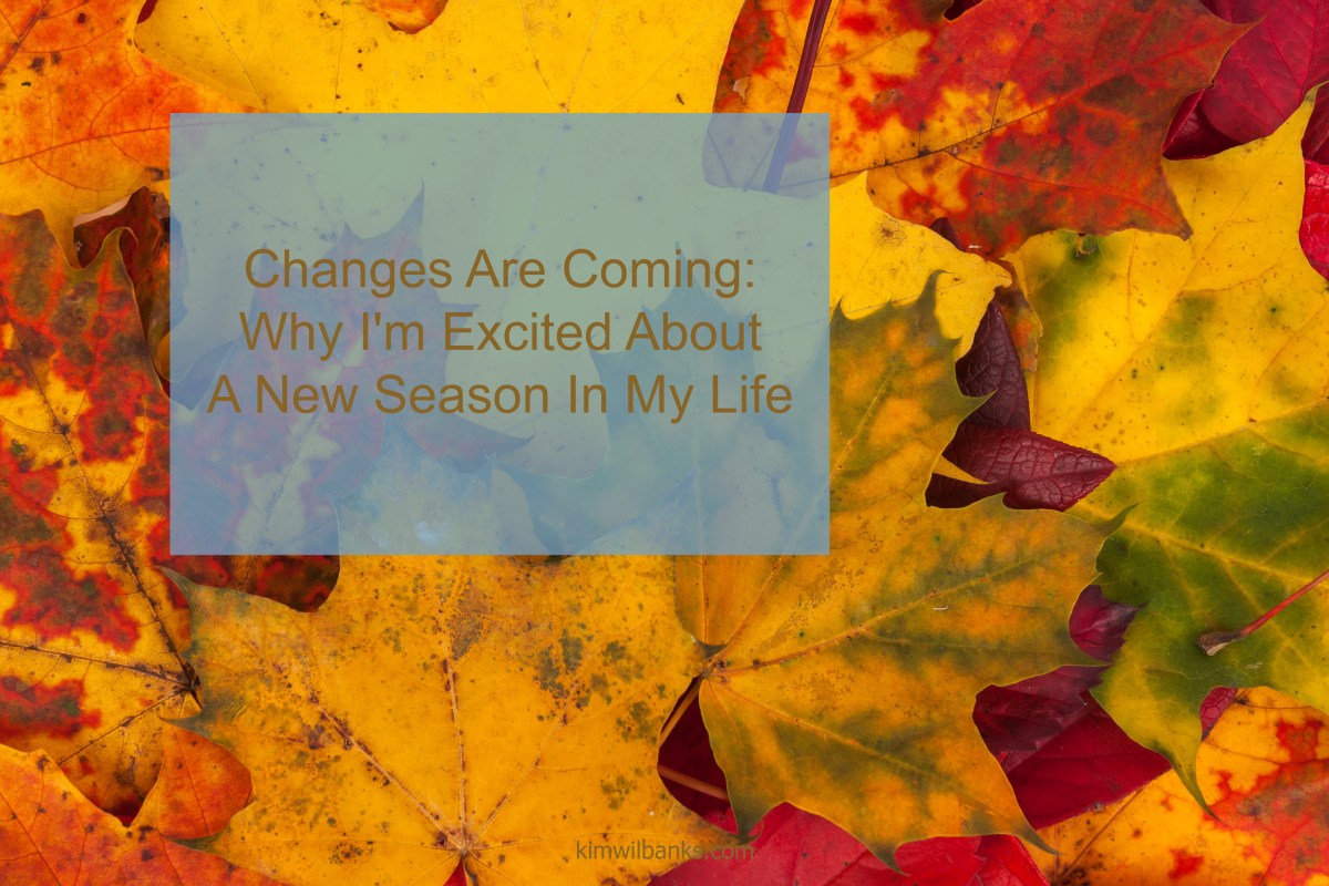Changes Are Coming: Why I’m Excited About A New Season In My Life – Kim ...